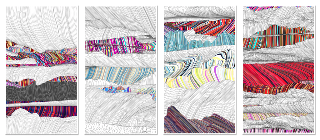 WaVyScApE – a generative art program by holger lippmann